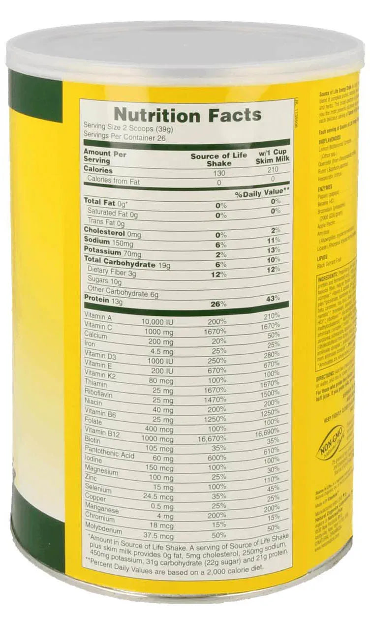 Source of Life® Energy Shake - 1014 gr – Deltastar