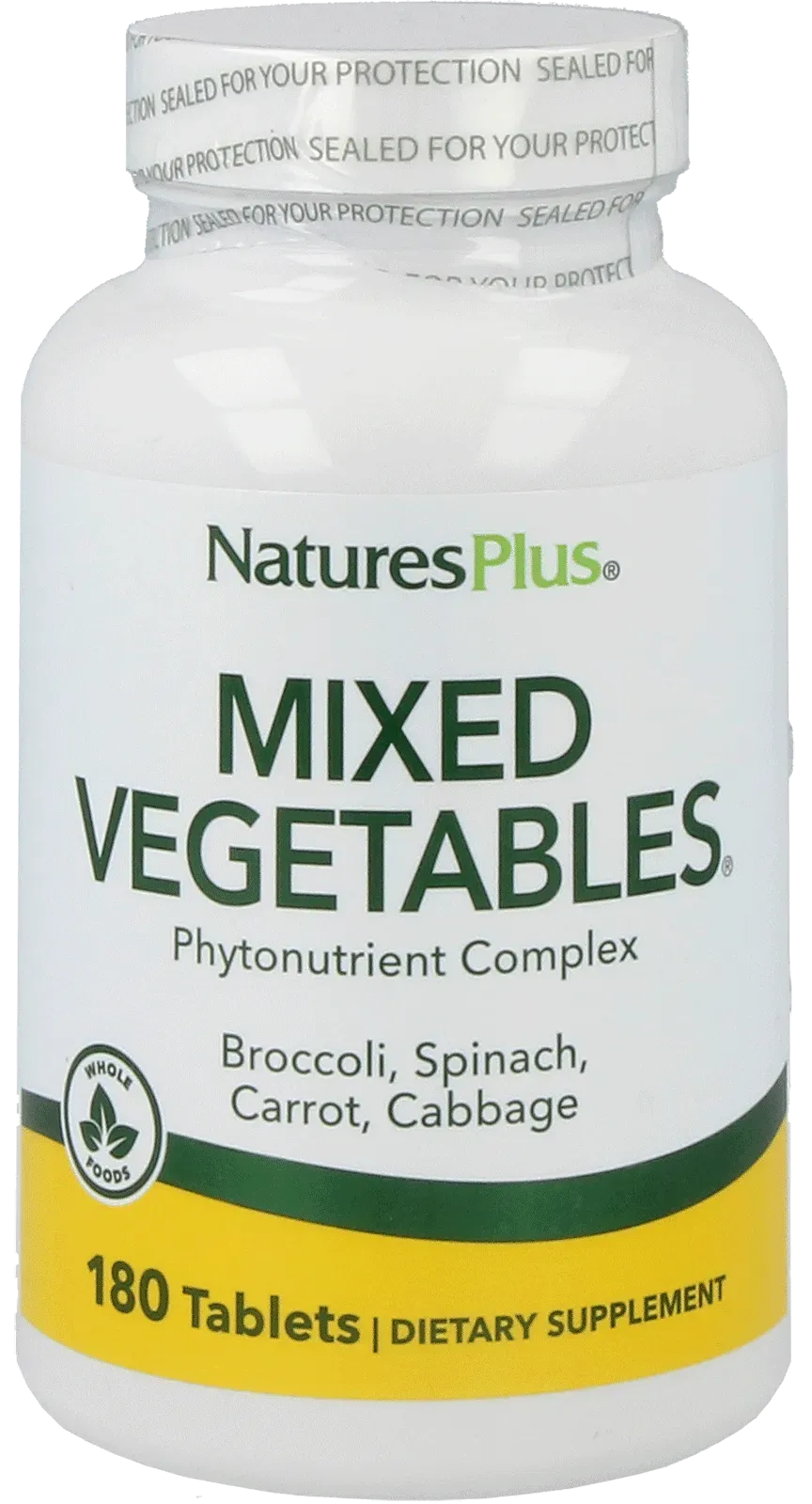Mixed Vegetables® - 180 Tablets – Deltastar